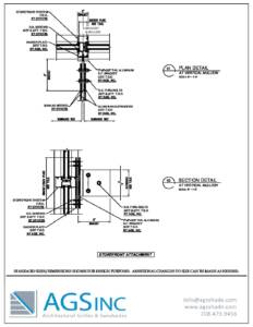 12-27-22 CAD Connection Details – STOREFRONT ATTACHMENT | AGS