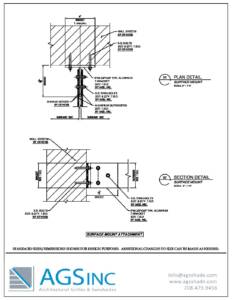 12-27-22 CAD Connection Details – SURFACE MOUNT | AGS