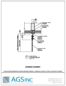 02-01-23 CAD Connection Details – CURTAINWALL_VERTICAL PANEL | AGS